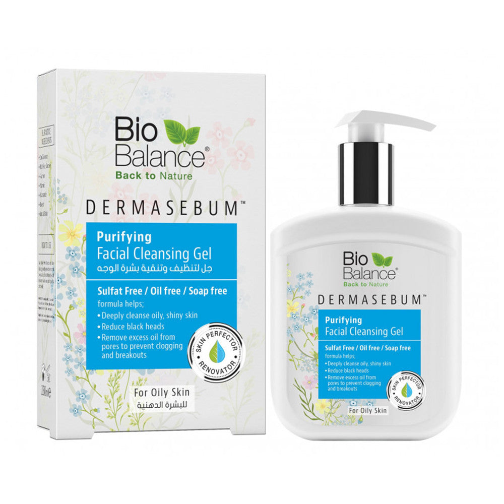 Biobalance Dermasebum Purifying Facial Cleansing Gel 250 Ml ...