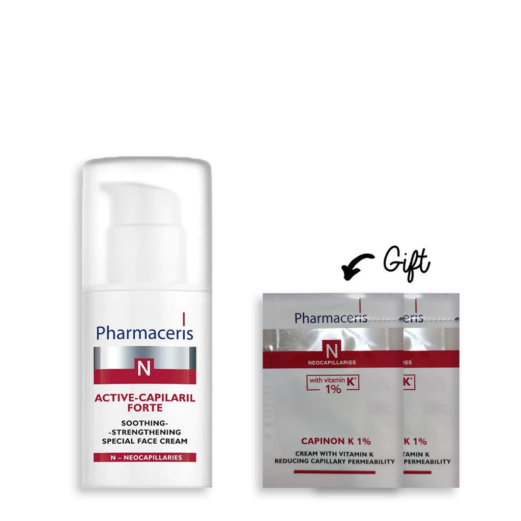 Capilaril Forte Soothing & Strengthening Face 30ml + 2x Sachets Neocap ...