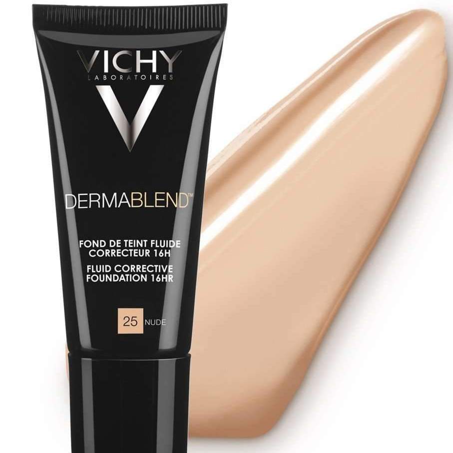Dermablend Corrective Foundation + Pink Kabuki Brush – SohatiCare Jordan